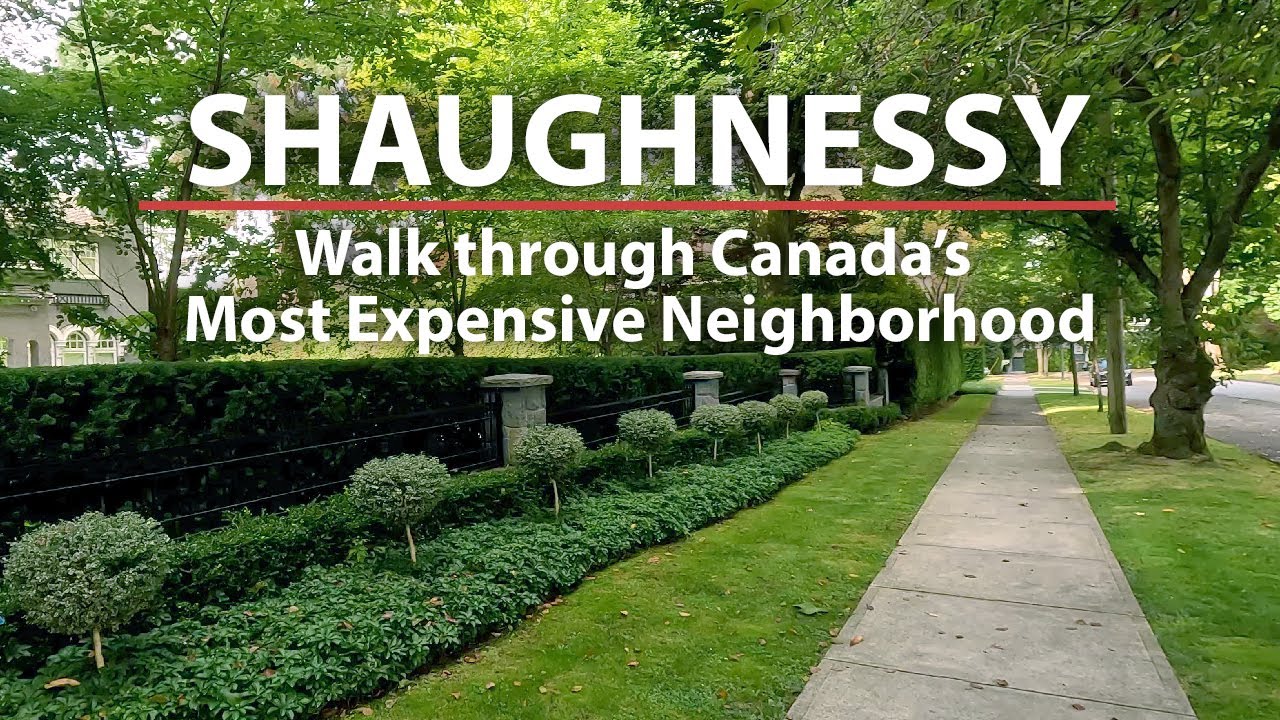 Neighborhood Walk through First Shaughnessy, one of Vancouver's oldest ...