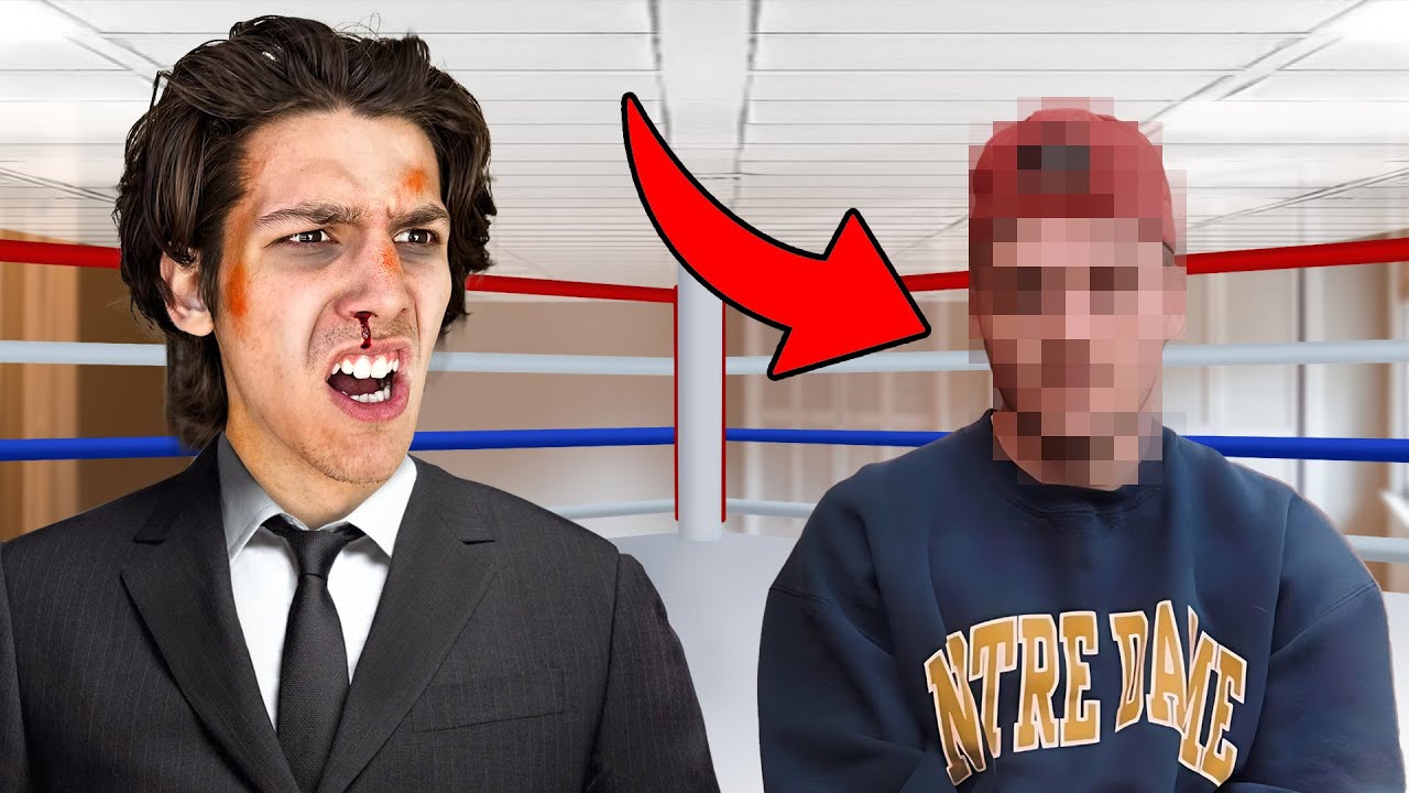 CONFRONTING MY BIGGEST HATER (Boxing Match) | NichLmao VS JaySwingler ...