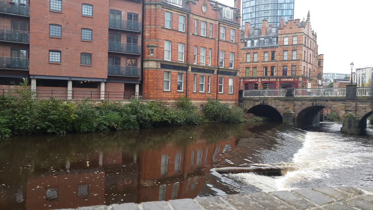 Sheffield Lady Bridge Weir - YouTube