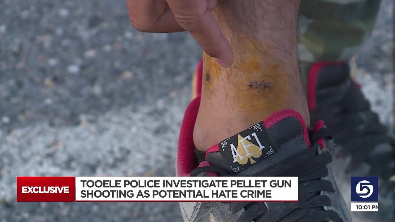 Tooele police investigate pellet gun shooting as potential hate crime ...