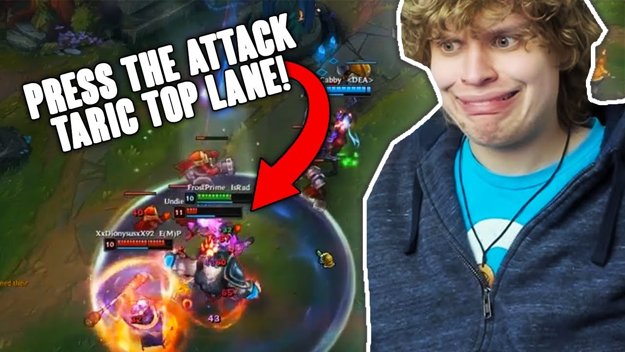SHINY GEM MAN | AD TARIC TOP LANE - YouTube