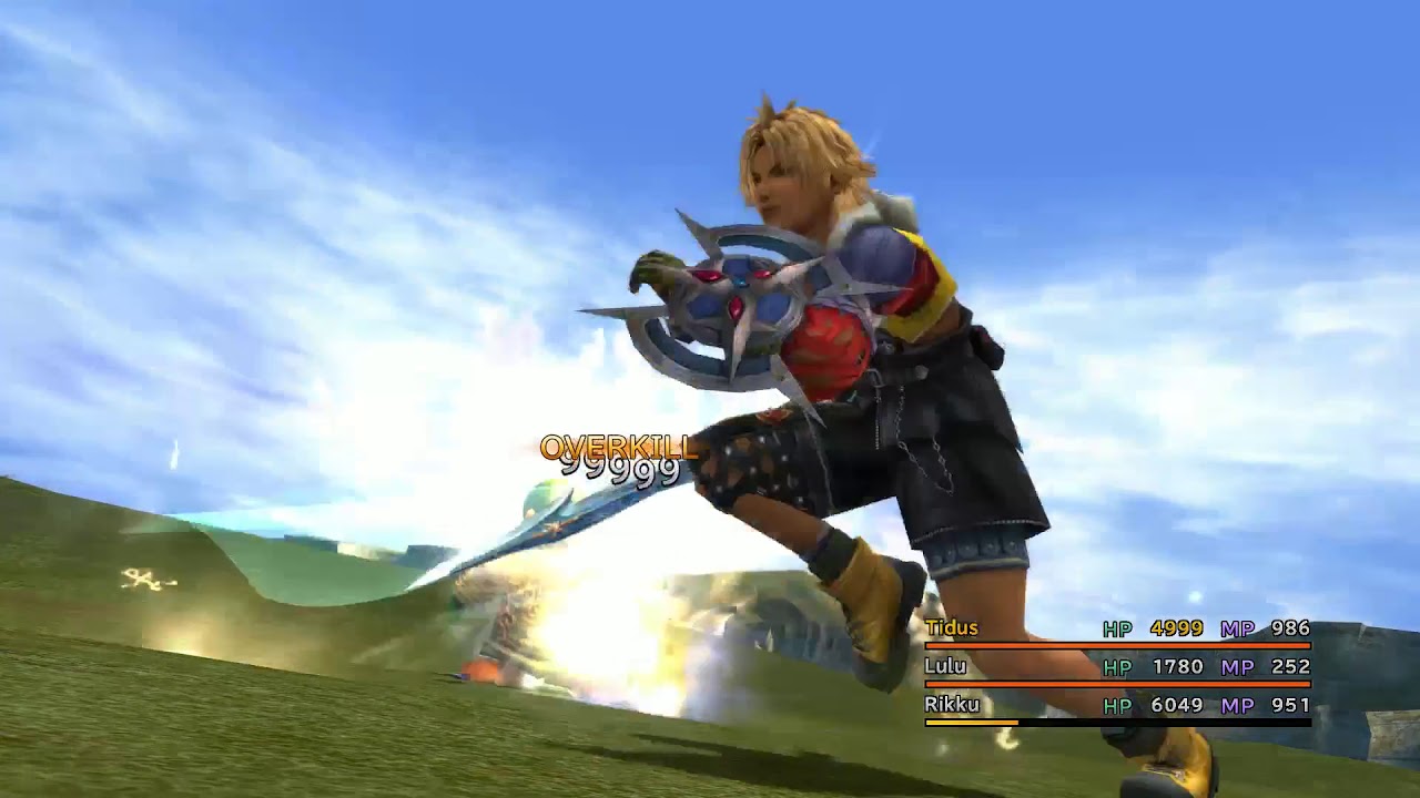 Final Fantasy X - E198 - Rikku and Wakka grid complete - YouTube