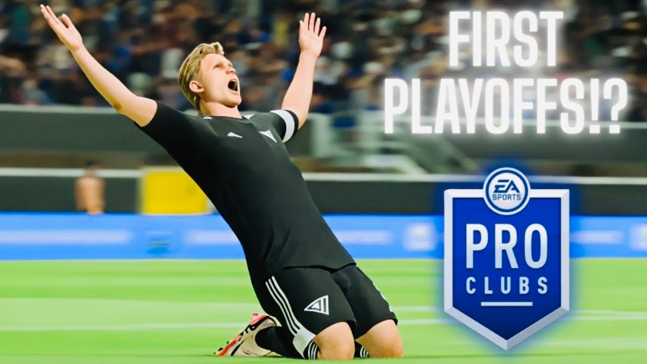 WE'RE PLAYING OUR FIRST PLAYOFFS IN PRO CLUBS EA FC 26!?🥵😮‍💨 - YouTube