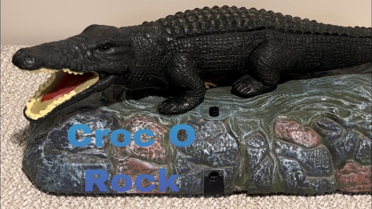 ‘Croc O Rock’ Singing Crocodile - YouTube