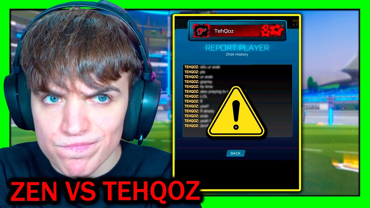 ZEN vs TEHQOZ! Mucho Ego y Toxicidad en Rocket Legue - YouTube
