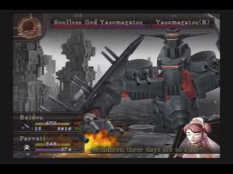 SMT: Devil Summoner - Final Boss - Soulless God (1/2) - YouTube