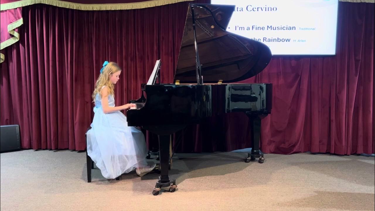 Verdi Music Academy | Rita Cervino | I’m Fine Musician | Over the Rainbow | Piano Lessons - YouTube