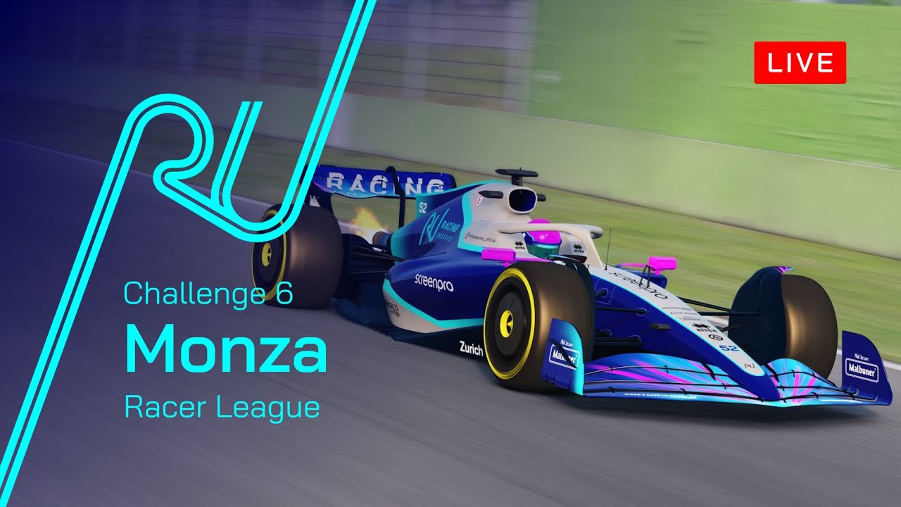 Challenge 6 | Monza | Racer League - YouTube