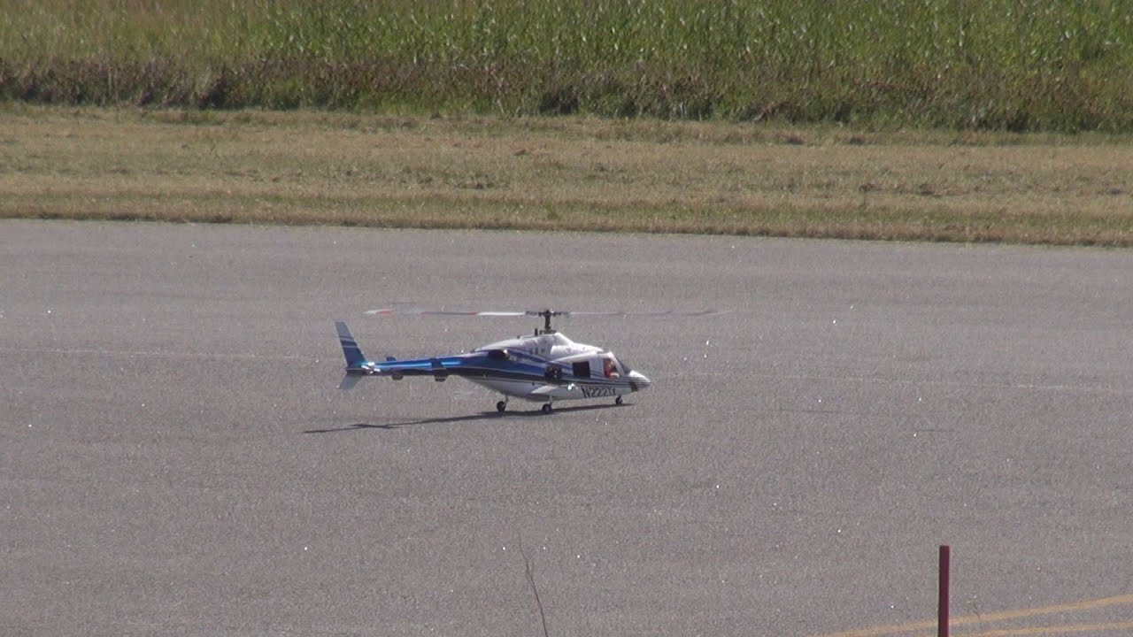 T-Rex RC scale Bell 222 Helicopter - 20150815 - YouTube