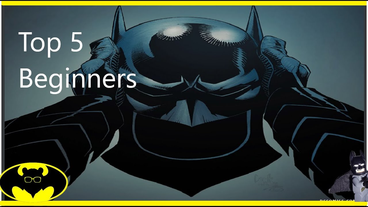Top 5 Batman Comic Books To Start With - YouTube