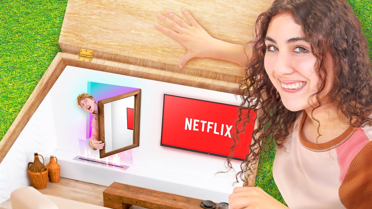 I built a secret room inside a secret room - YouTube