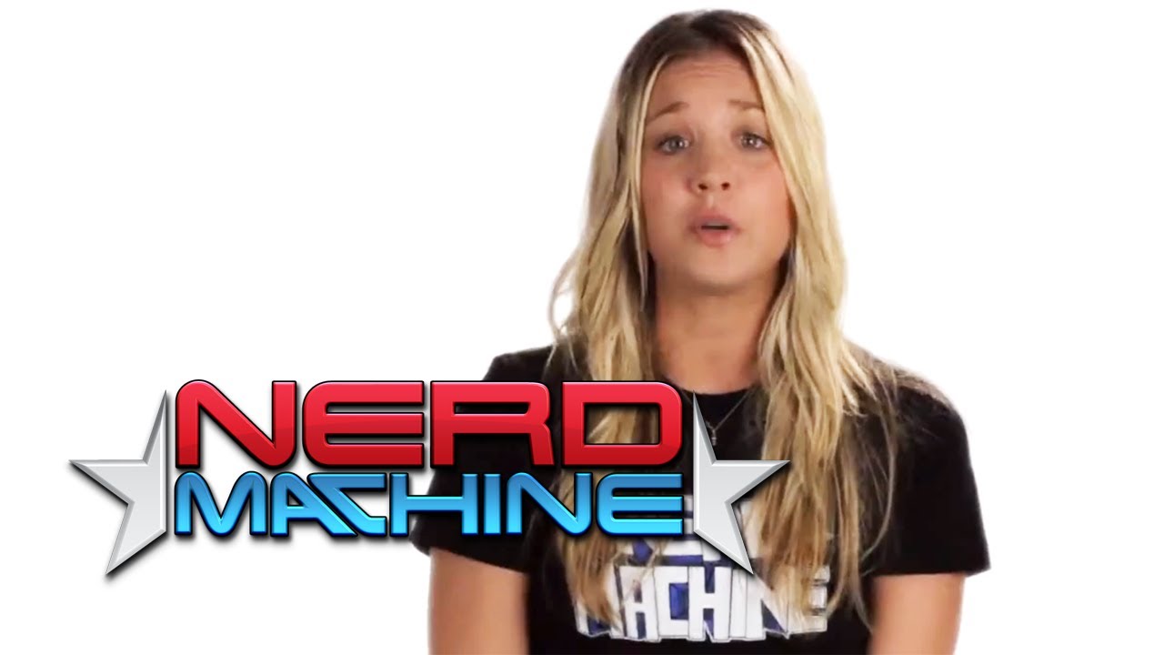 Kaley Cuoco is Princess Leia? | Nerd HQ PSA 2011 - YouTube