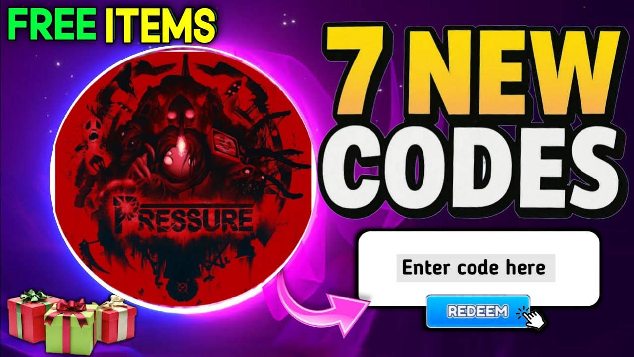 *SECRET UPDATE!* | Pressure CODES 2025 (ROBLOX Pressure) - YouTube