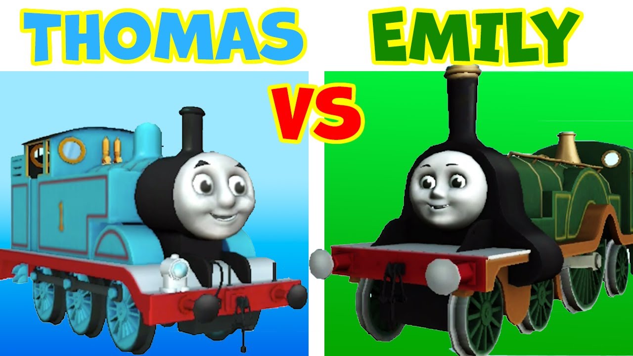 Thomas & Friends: Go Go Thomas! #43 💚🔵Thomas VS Emily at Funnel Tunnel ...