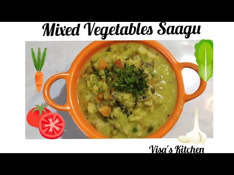Mixed Vegetables Saagu Recipe 43 - YouTube