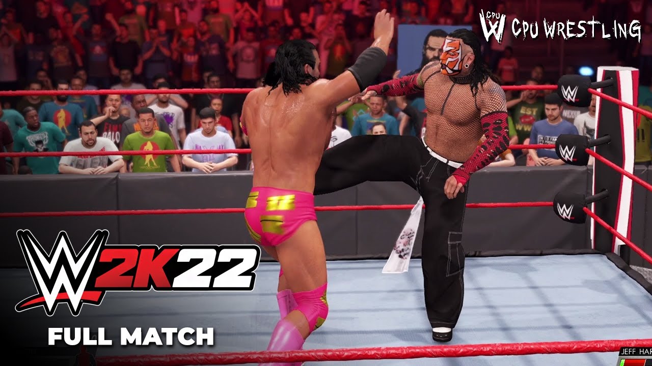 WWE 2K22 | Iron Man Match: Razor Ramon vs Jeff Hardy - YouTube