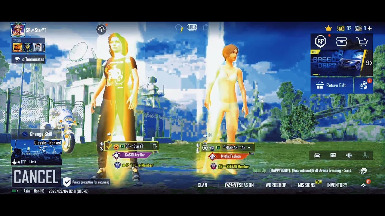 PUBG MOBILE lobby video - YouTube
