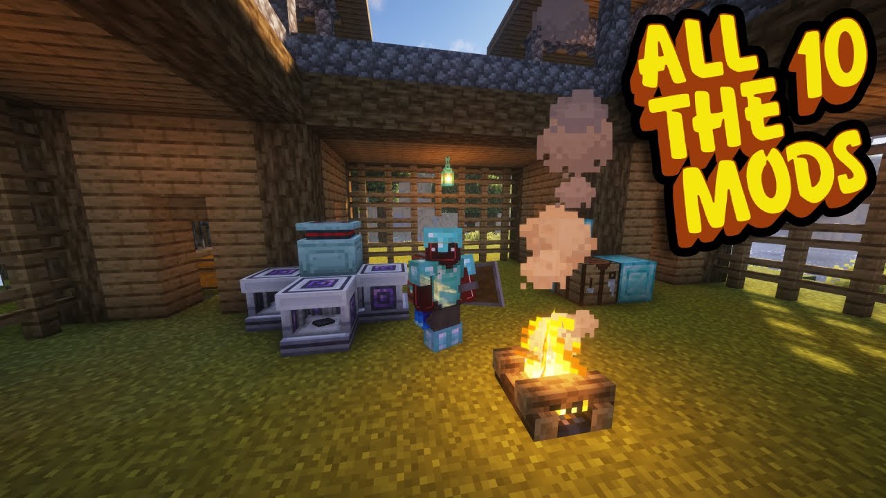 Starting the BEST Storage mod in All The Mods 10! - YouTube