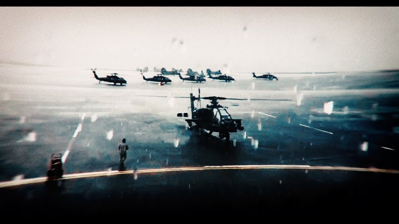 AH-64 Apache Slow Motion take-off - YouTube