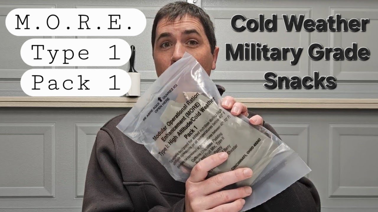 2022 MORE Type 1 Pack 1 (Modular Operational Ration Enhancement) - YouTube