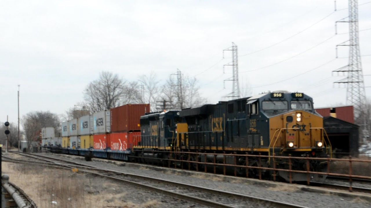 Overcast Railfanning At Bound Brook, Railfanning Bound Brook, NJ Feb 13 ...