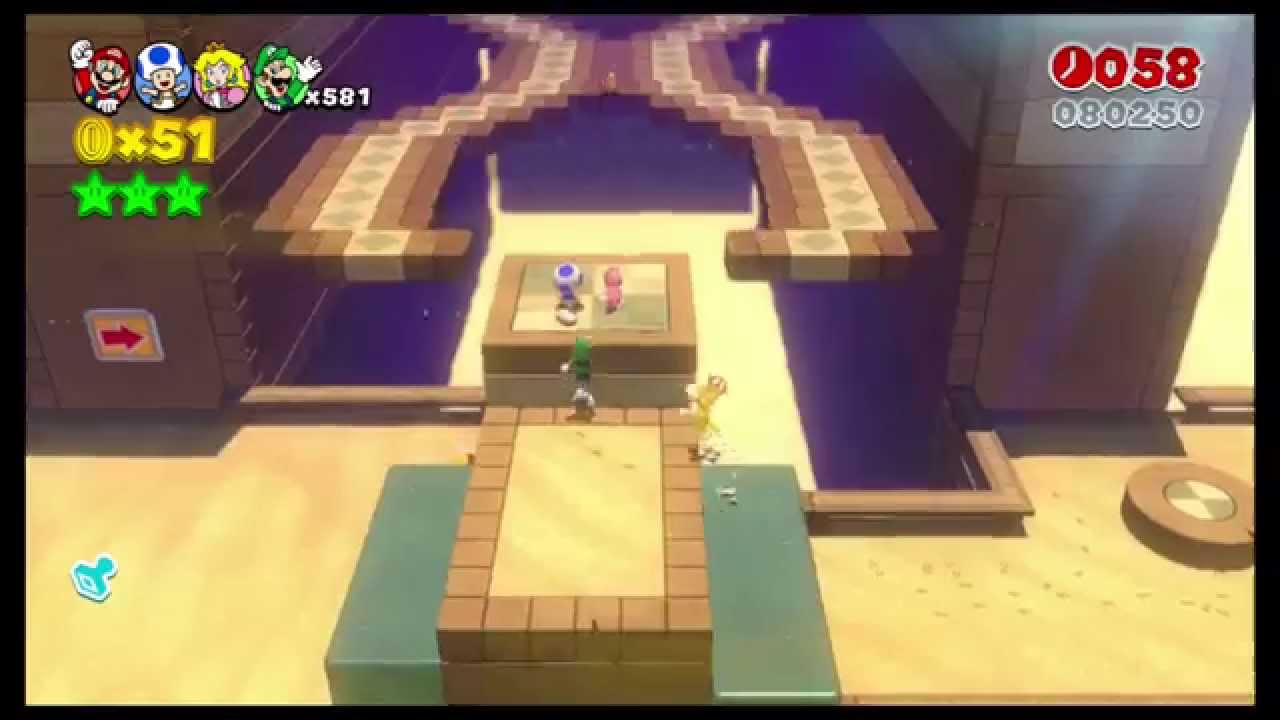 Super Mario 3D World - Episode 3: The Desert World - YouTube