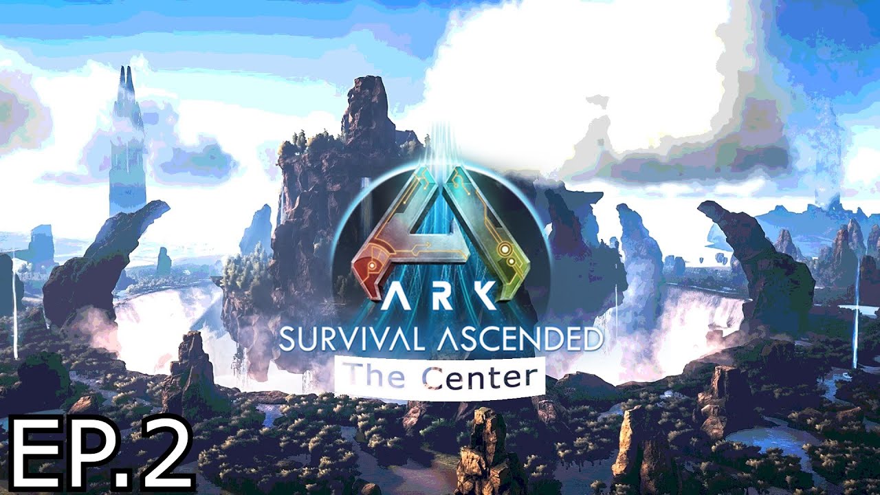 Ark Ascended: The Center Ep.2 - Taming parasaur & Making Raft! - YouTube