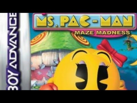 Ms.pacman maze madness GBA gameplay video - YouTube