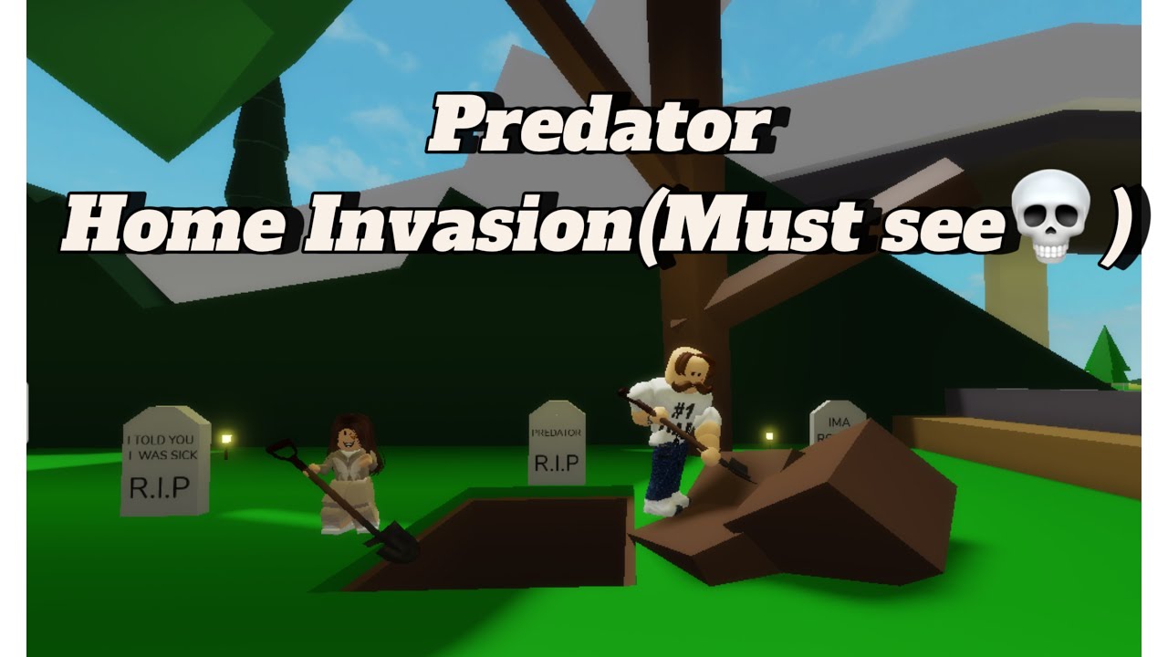 BrookHaven Predator Home Invasion(Must See💀)Underrated - YouTube