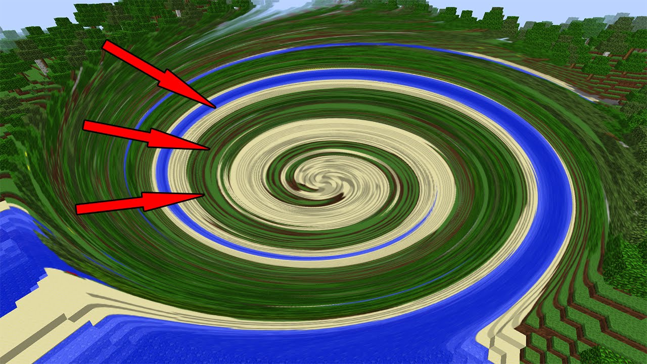 Чудовищная Аномалия В Minecraft! - GLSL Acid Shaders - YouTube