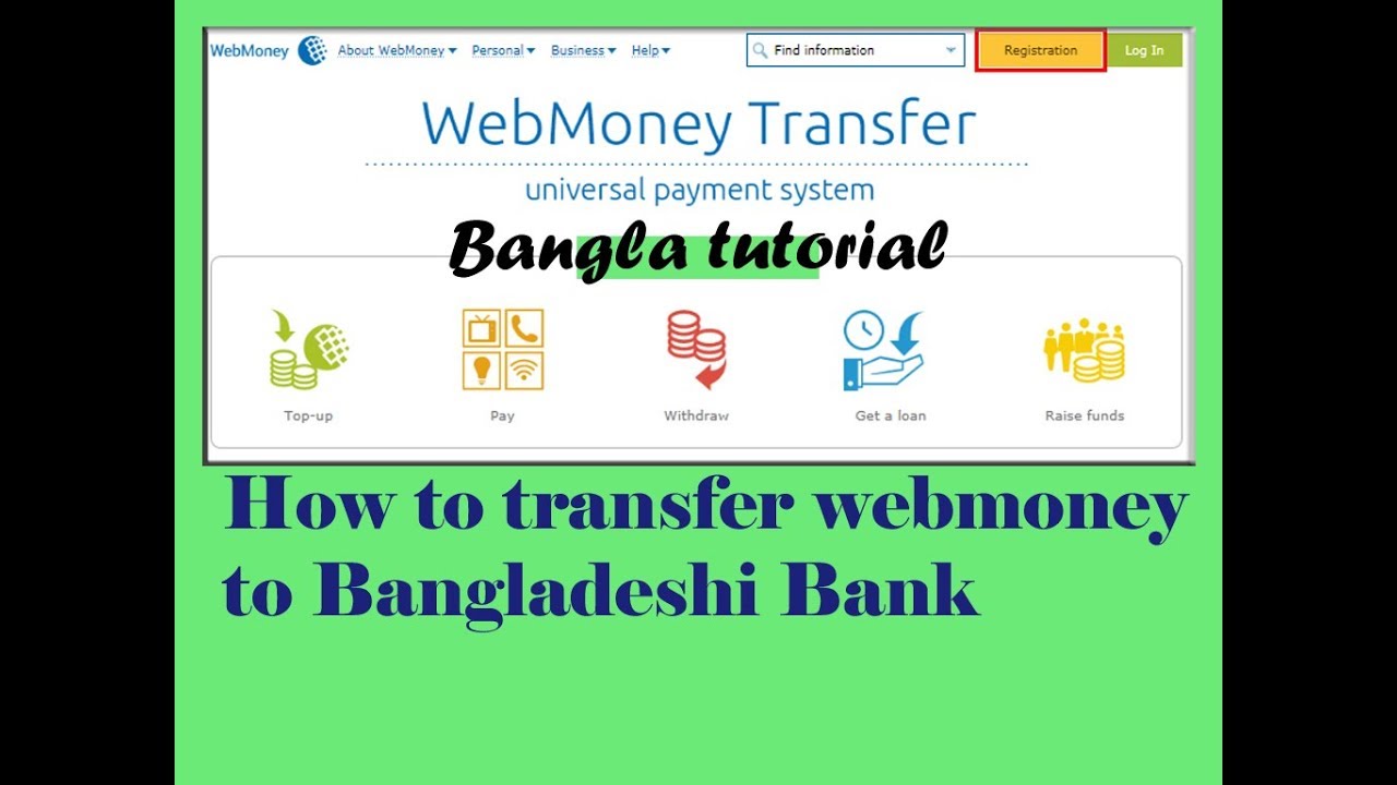 How to webmoney transfer to Bangladeshi Bank | webmoney transfer to ...