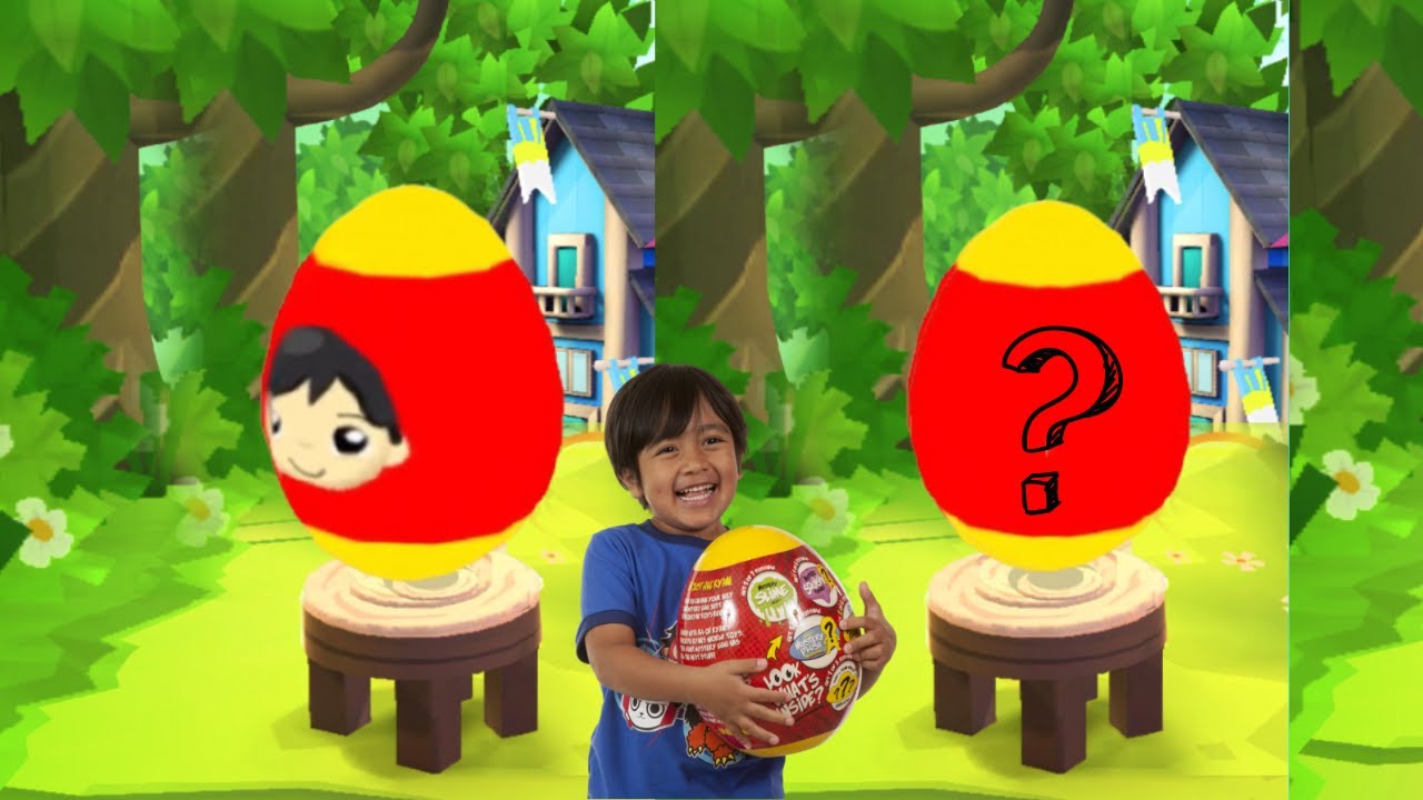 Tag with Ryan Special Mystery Surprise Egg! - YouTube