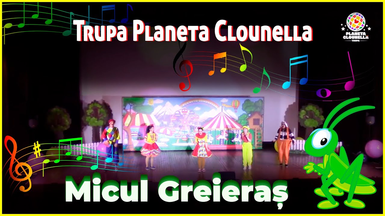 Cantece pentru copii - Micul Greieras ( Cantece Extrase din Spectacolul ...