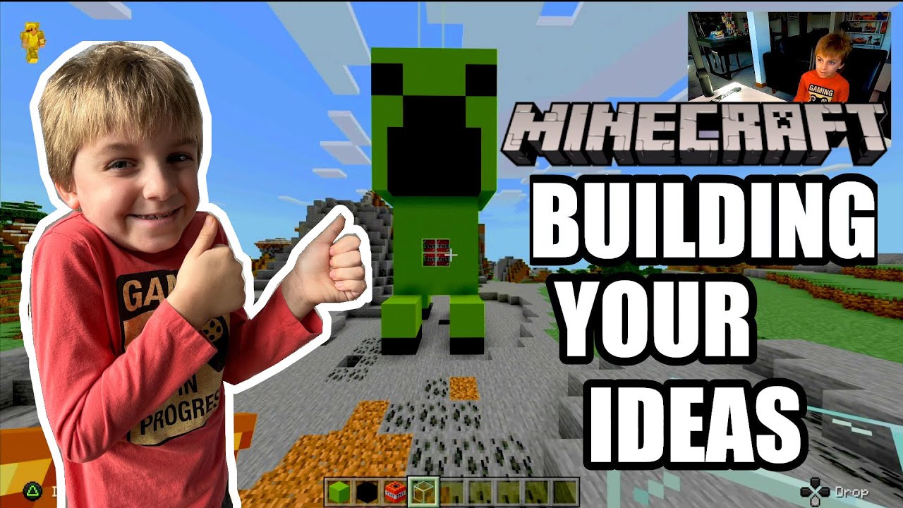 Clark Builds Your Ideas In Minecraft - YouTube