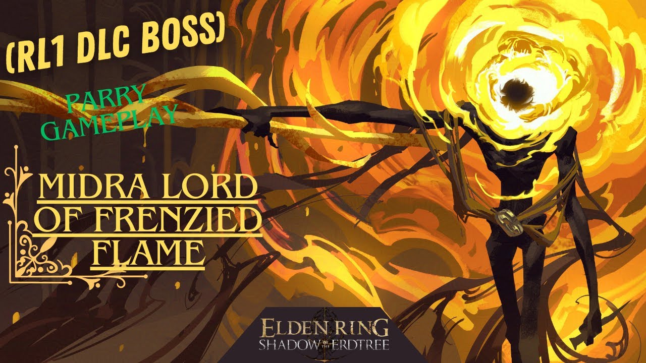 RL1 NO HIT MIDRA (DLC BOSS ) - YouTube