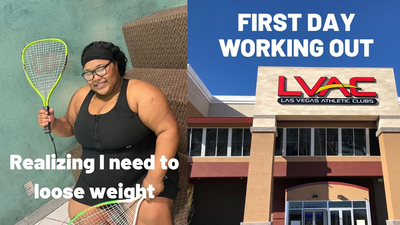 Realizing I need to lose weight( I get really emotional)/First day at ...