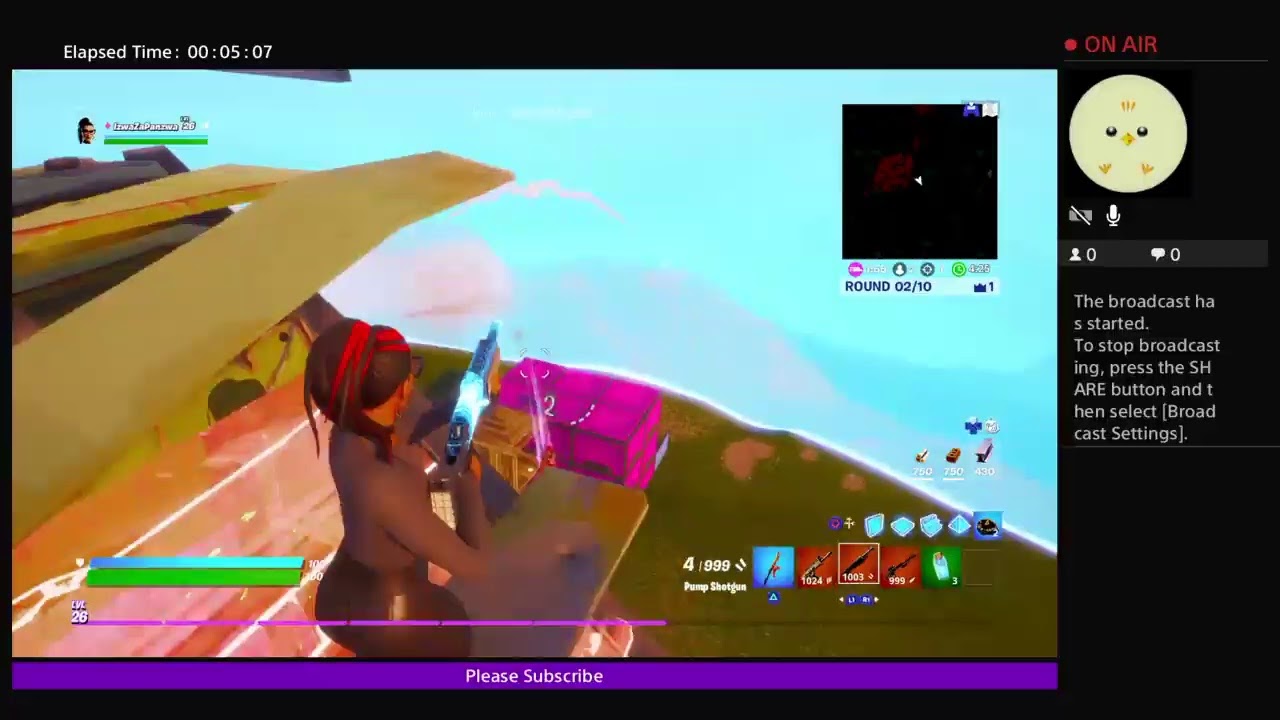 My first yt stream - YouTube