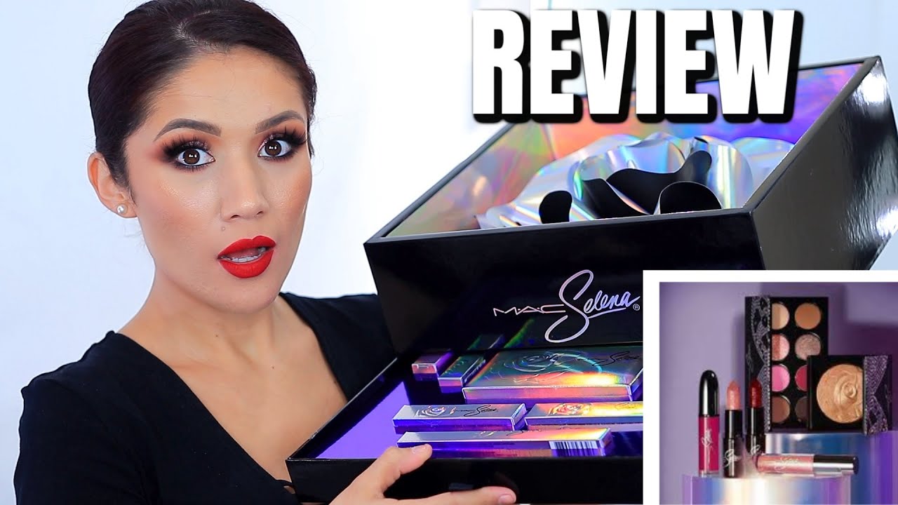 MAC x Selena 2020 FULL Collection REVIEW & DEMO - YouTube