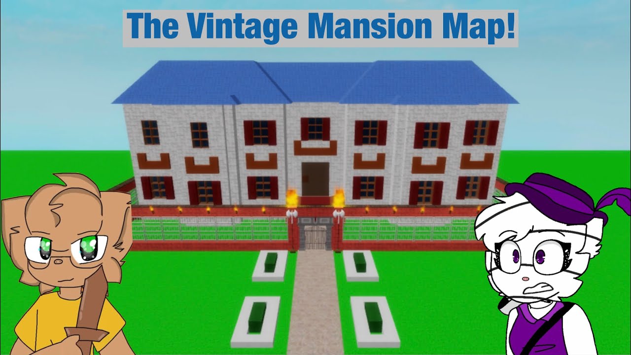 ROBLOX PIGGY VINTAGE MANSION MAP! (Piggy Build Mode) - YouTube