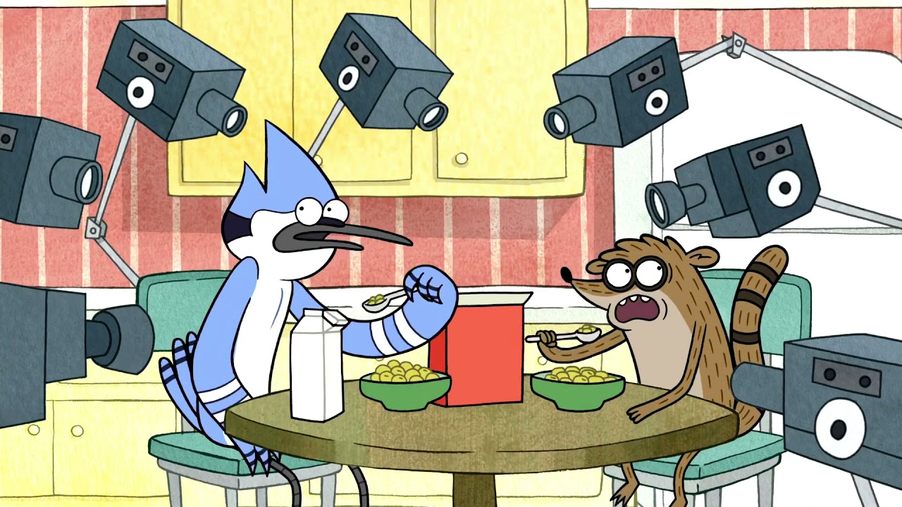 Regular Show - Peeps Camera's Follow Mordecai And Rigby Everywhere ...