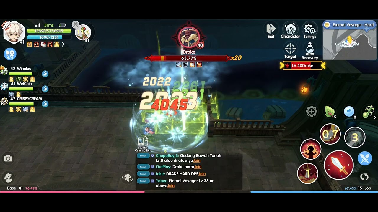 Ragnarok Rebirth Drake Hard - Tank Gameplay - YouTube