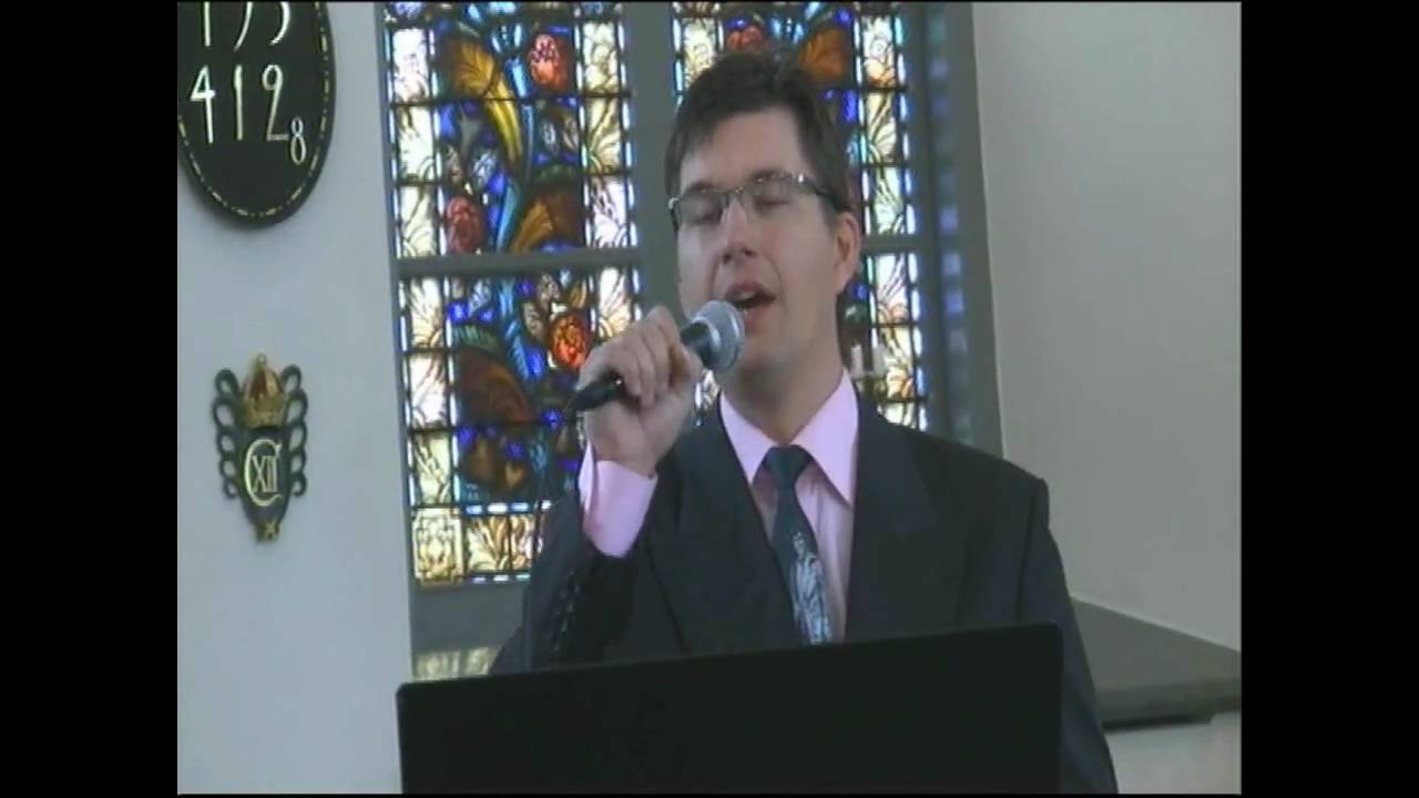 Kinna kyrka Thomas Klasson sjunger Hembygdssång - YouTube