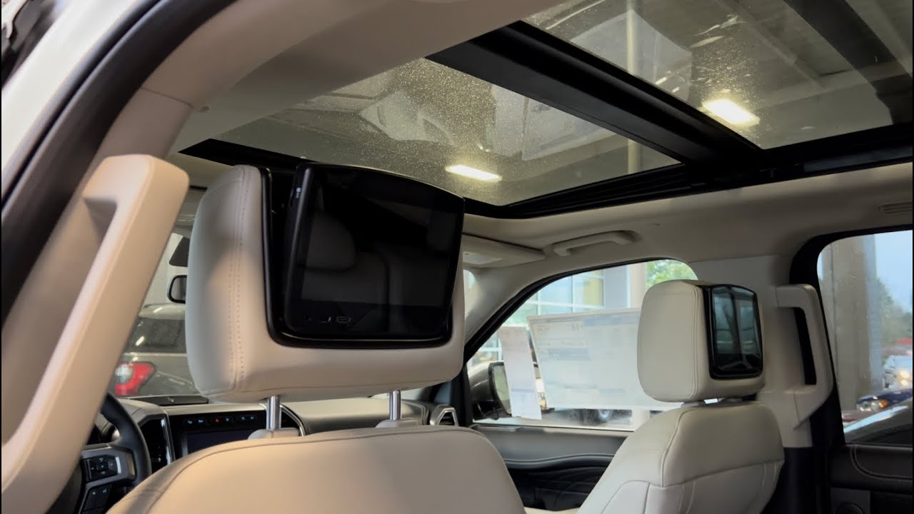 2021 Ford Expendition Platinum Max Interior Walk Around - YouTube