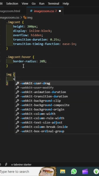 Image Zoom Animation | HTML & CSS Shorts #3 |#shorts#html#css#animation ...