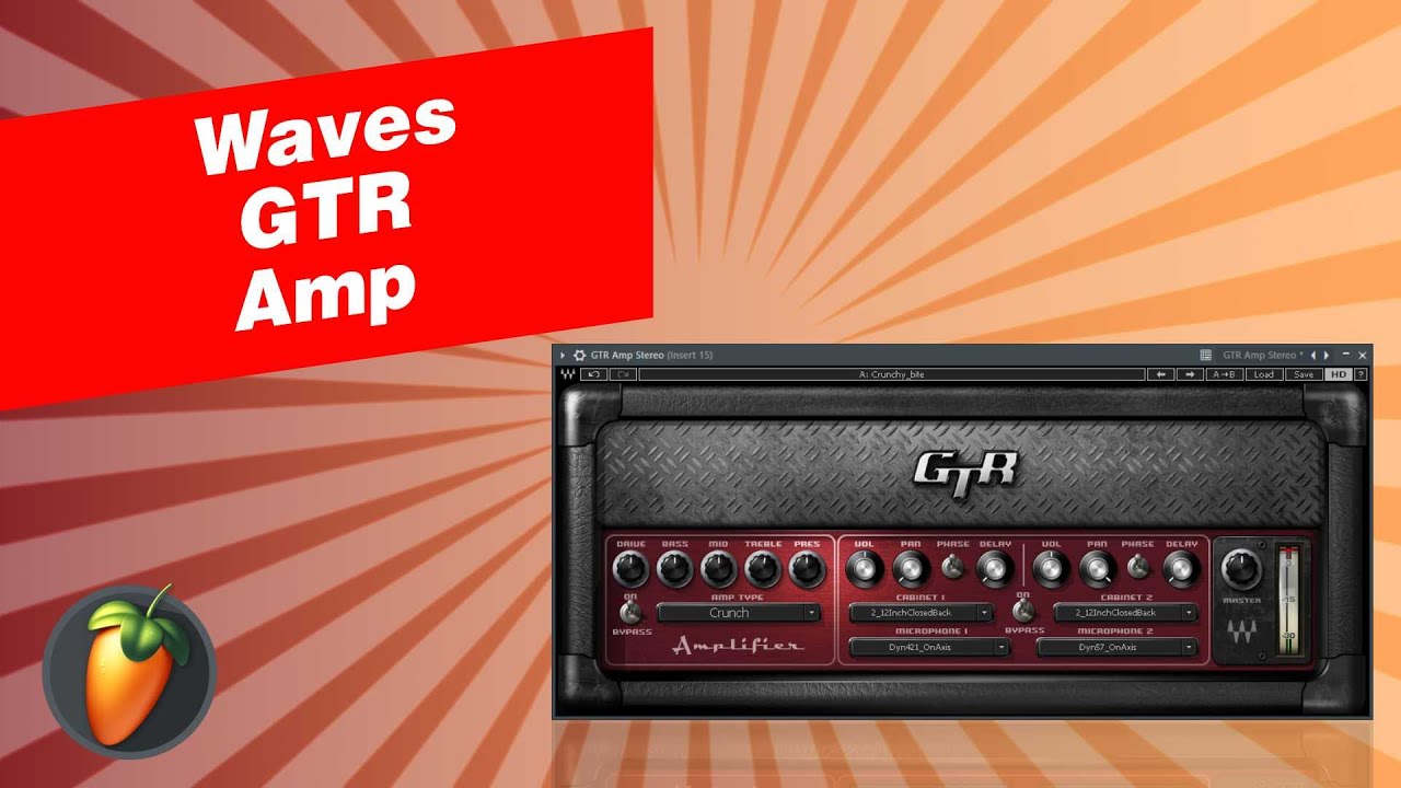 Waves GTR Amp - YouTube