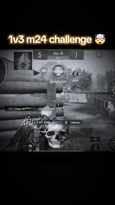 |Wait for 1v3 challenge with m24 🤯| #tdm #pubgmobile #bgmi #bgmishorts #shorts - YouTube