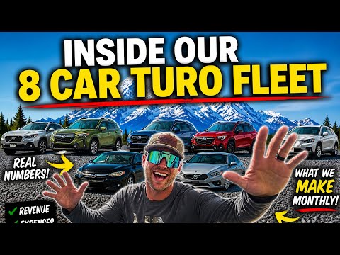 Inside Our 8-Car Turo Setup (How We Actually Run It)