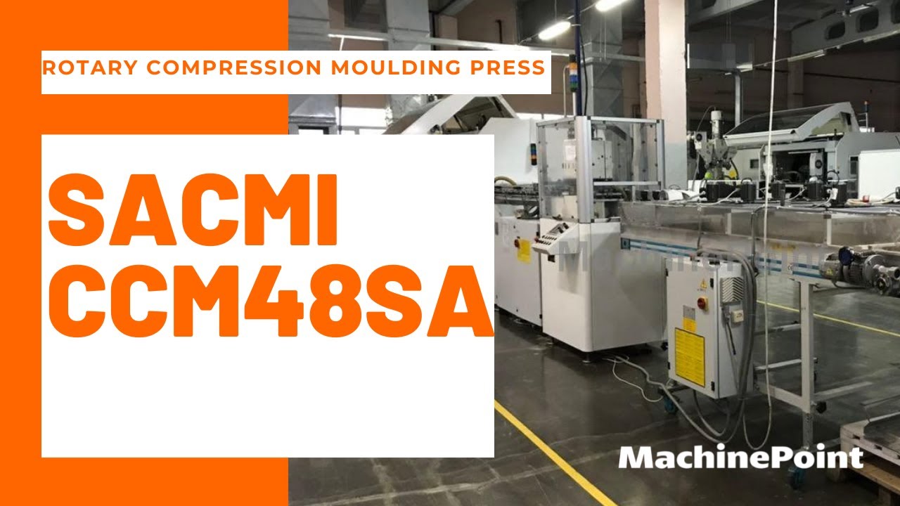 SACMI CCM48SA Rotary compression moulding press | SACMI Machines - YouTube