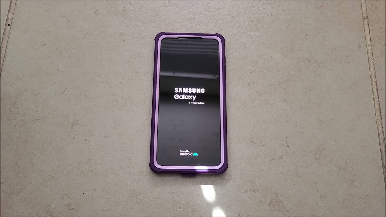 Samsung Galaxy S21 Plus (T-Mobile) - Startup/Shutdown - YouTube