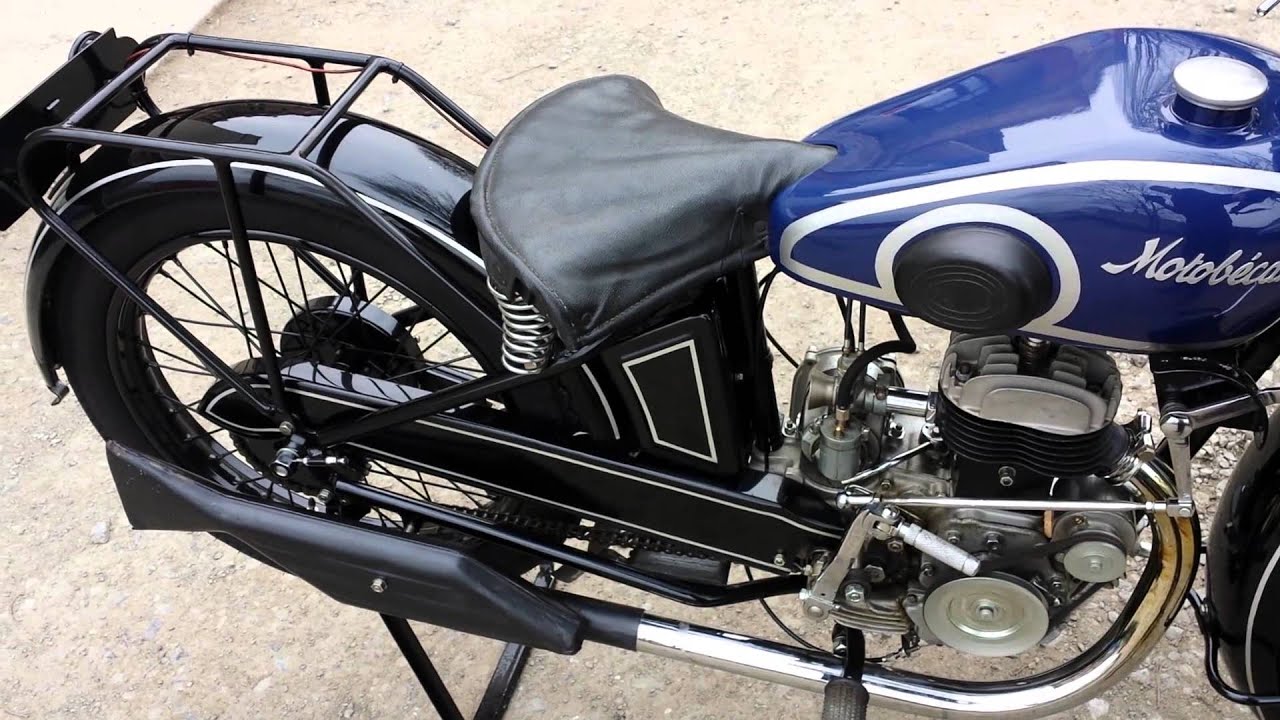 Motobecane B3 - sound, engine run - YouTube